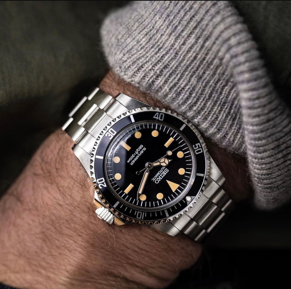 Seiko Mod Submariner 5513 – LSMODDING